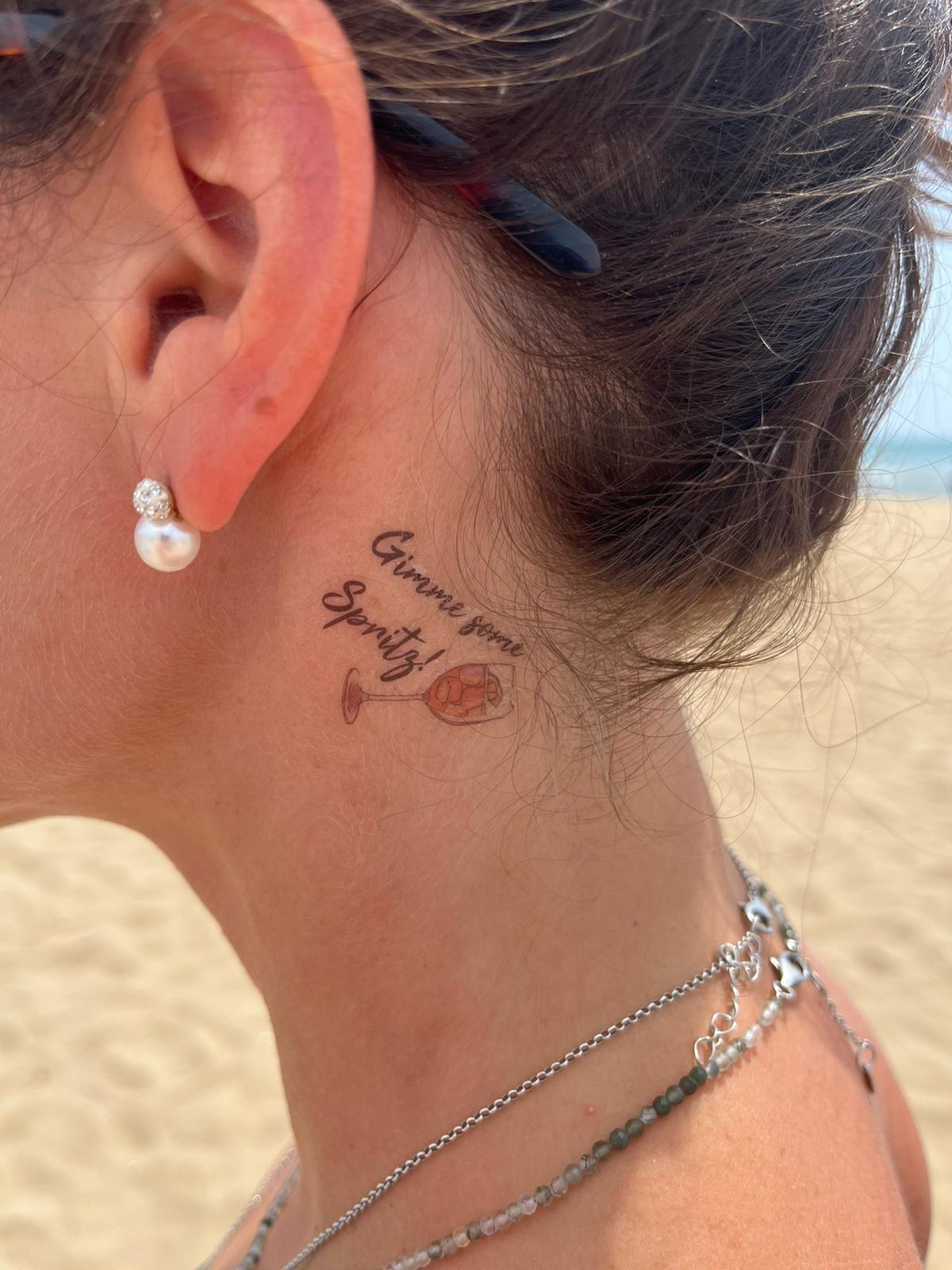 Spritz | Tatouages adhésifs durables - Boissons de la mode